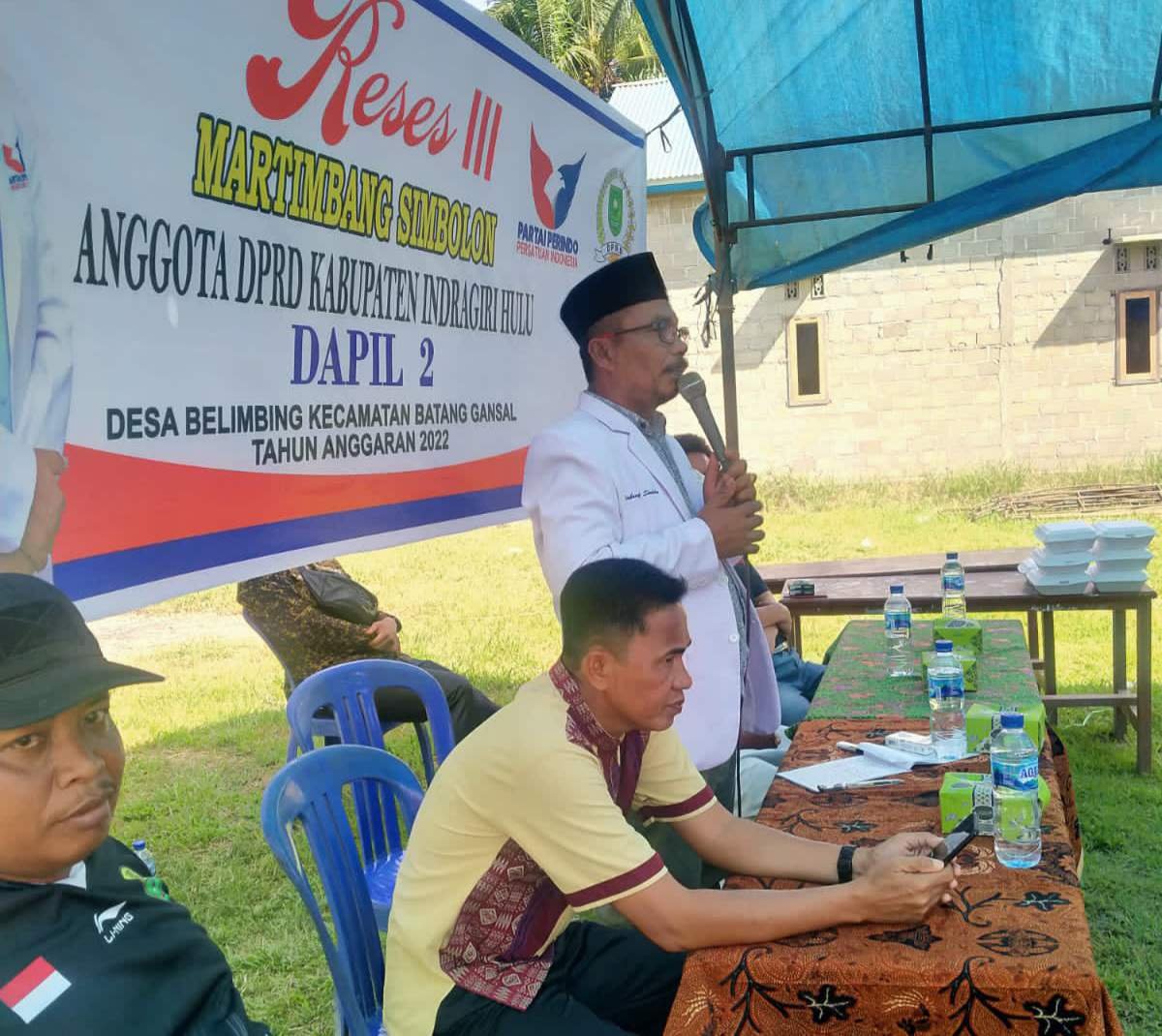 Luar Biasa, Martimbang Simbolon Serap Aspirasi Masyarakat Demi Kemajuan ...