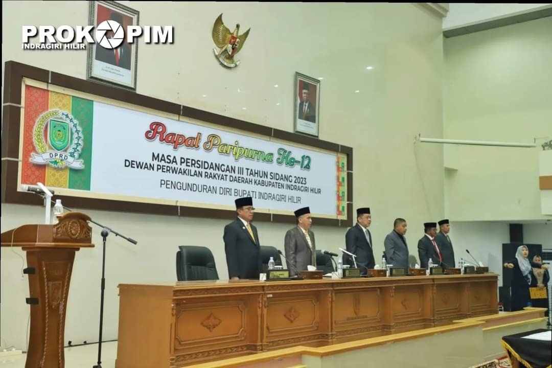 DPRD Inhil Paripurna Pengajuan Pengunduran Bupati dan Perubahan Komisi ...