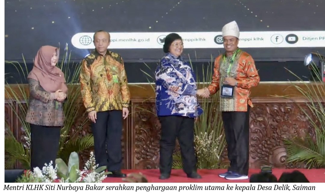 Desa Binaan PT RAPP, Raih Penghargaan Proklim Utama dari KLHK - Segmen News