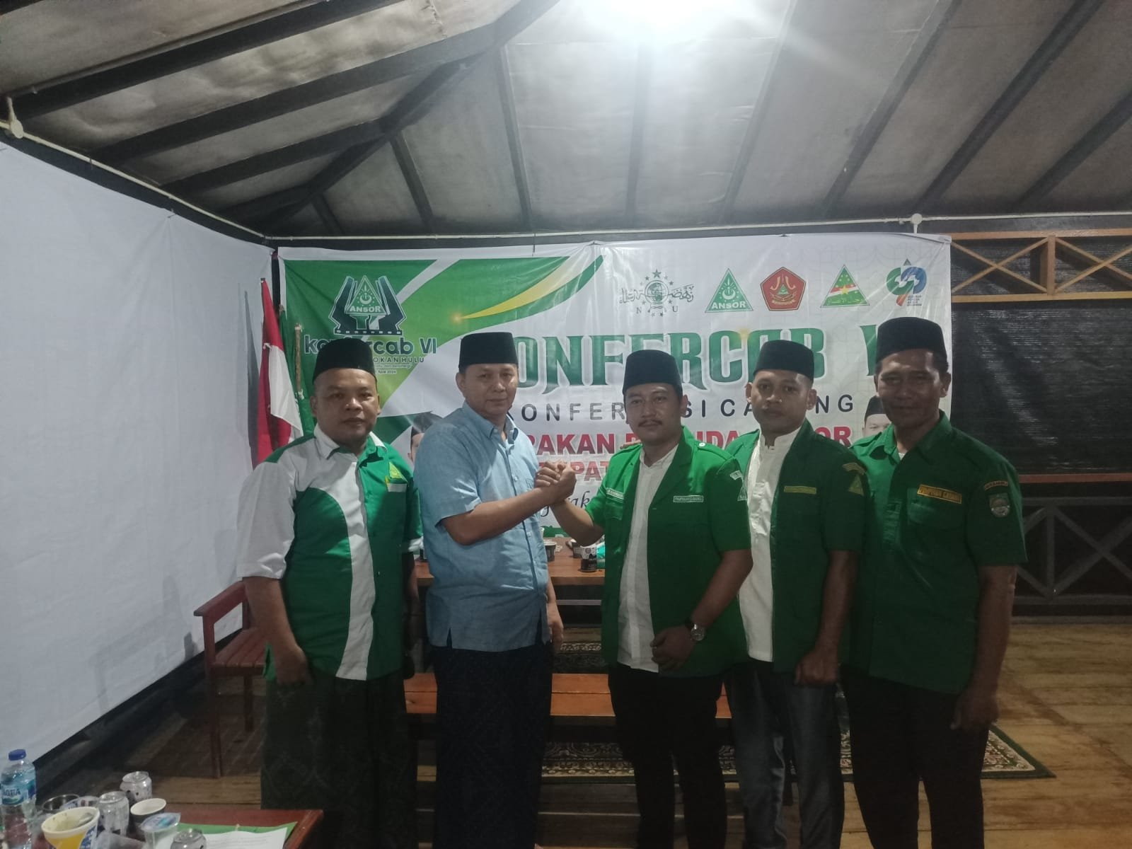 Syarif Kharomain Anwar Terpilih Sebagai Ketua GP Ansor Rohul Periode ...