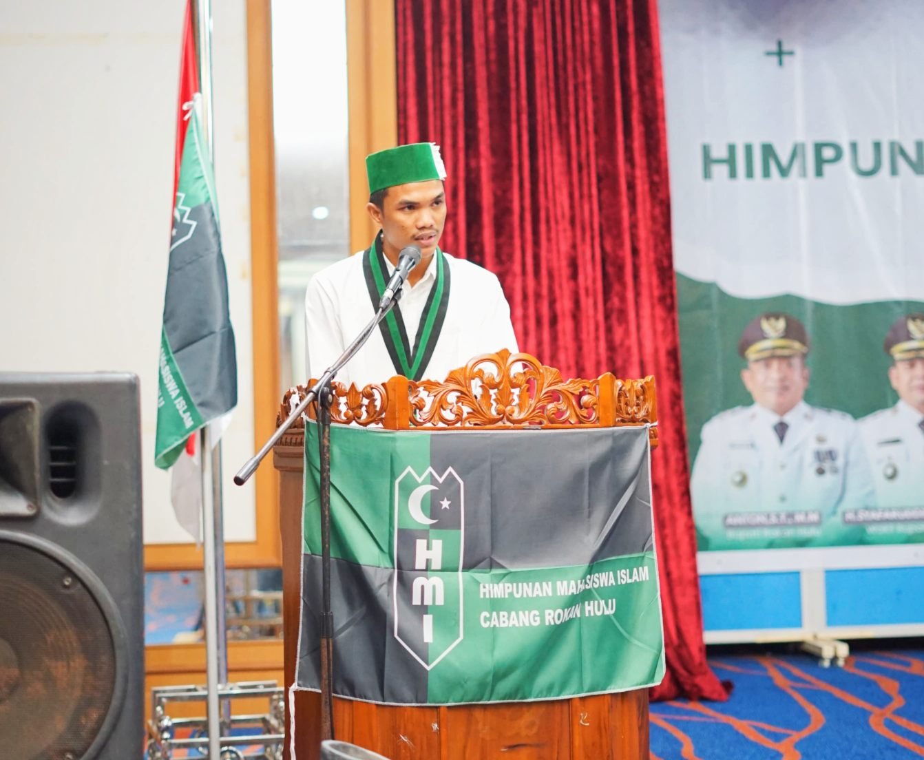 Al Fajar Resmi Dilantik, HMI Cabang Rokan Hulu Siap Jadi Wadah Perjuangan Bangsa - Segmen News